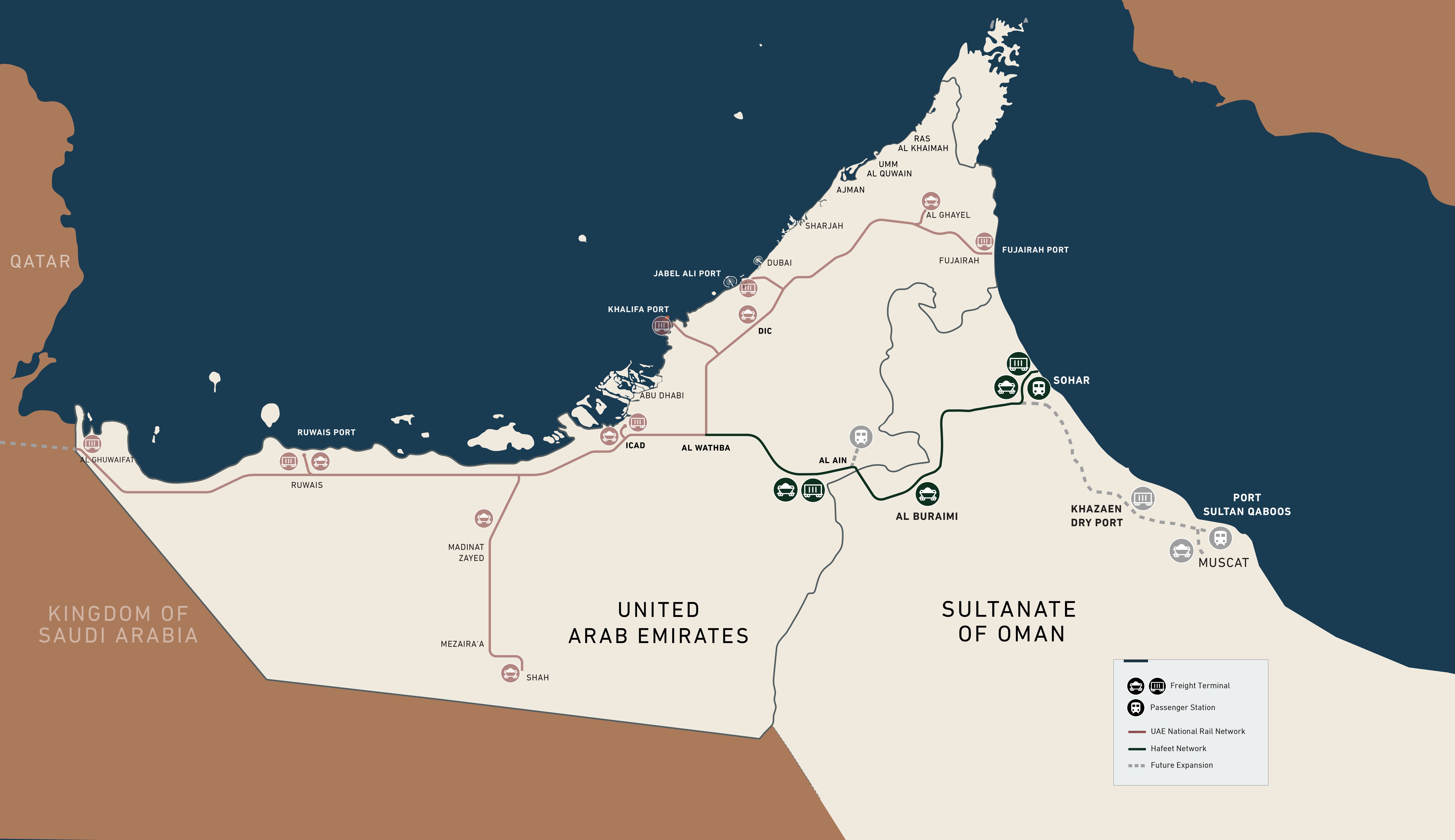 Hafeet Rail: Etihad Rail Link Between Ras Al Khaimah And Oman
